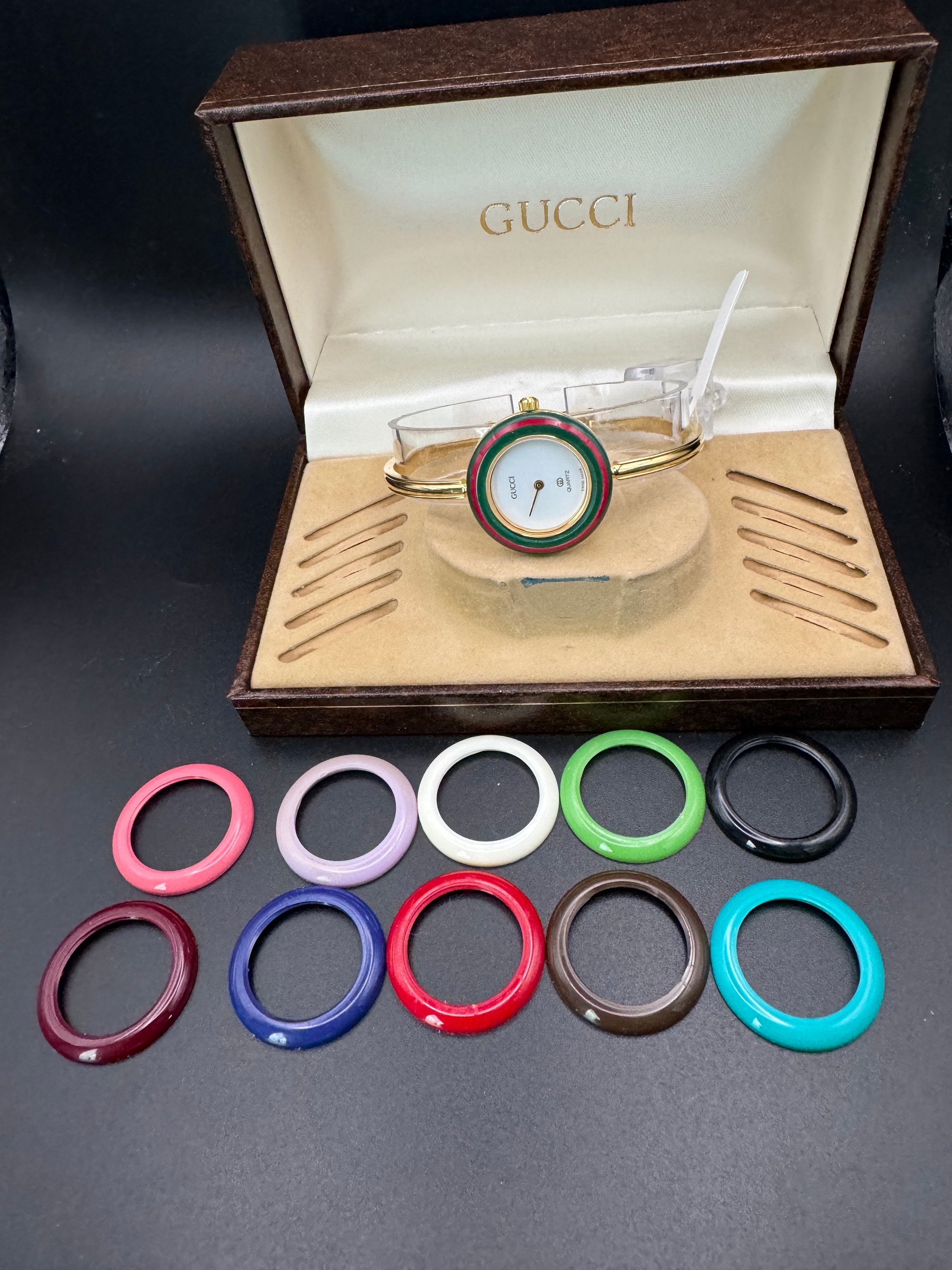 Authentic Gucci 12 Bezel Watch - Etsy