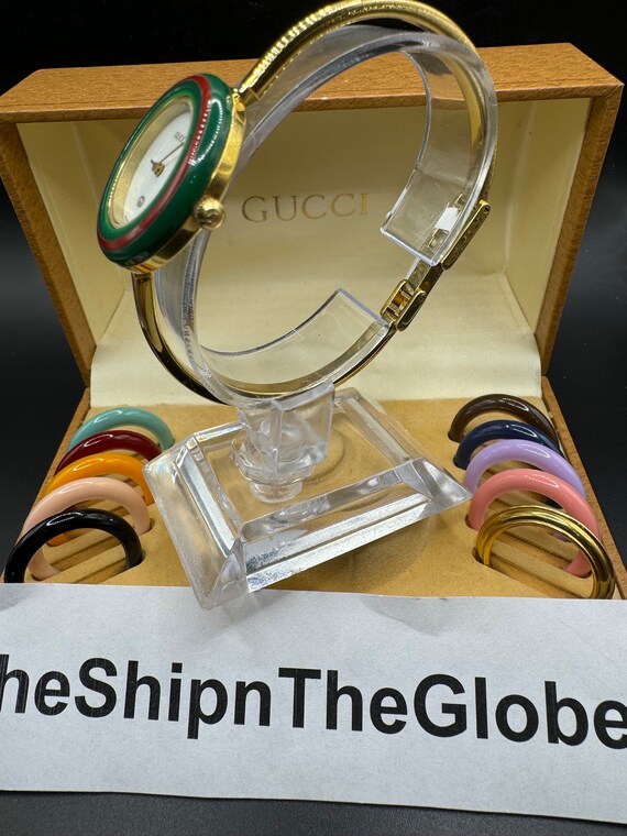Authentic Gucci 11 Bezel Watch - Gem