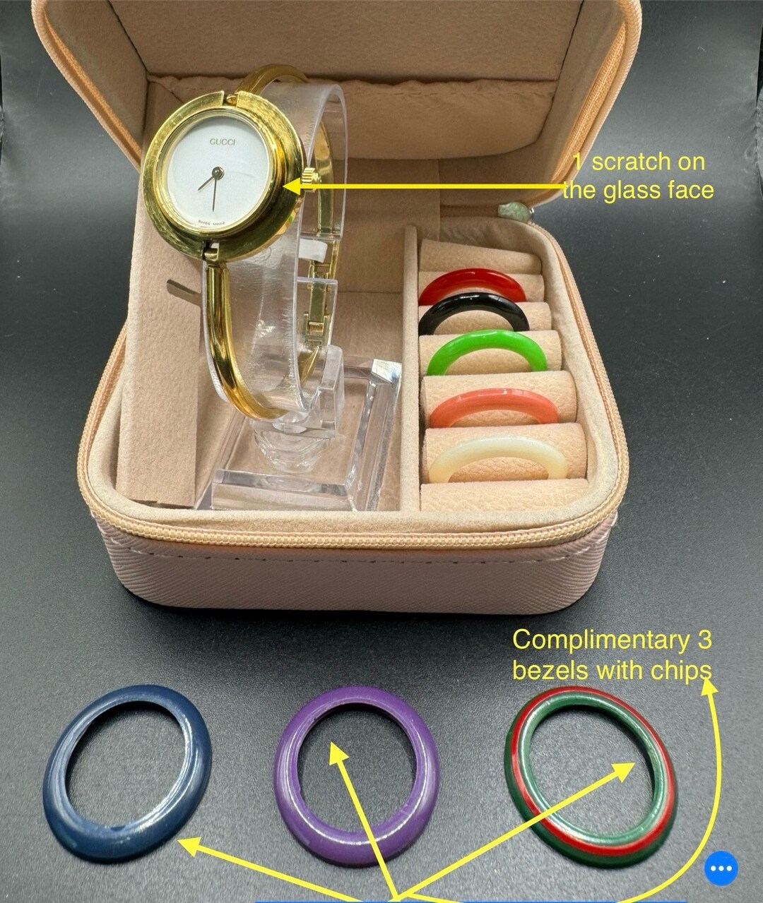 Authentic Gucci 8 Bezels Watch - Etsy