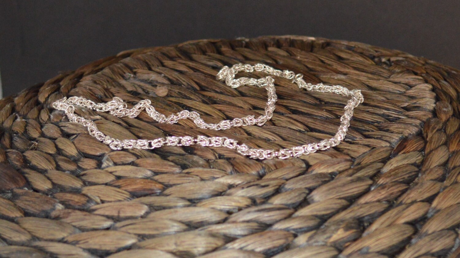 Italian Sterling Silver 24 Inch Slider Rope Chain 1/4 Inch - Etsy