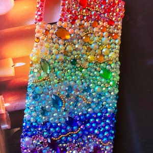 RAINBOW Phone Case. Colorful Cell Phone. Multi Color Cover. Gay Pride ...