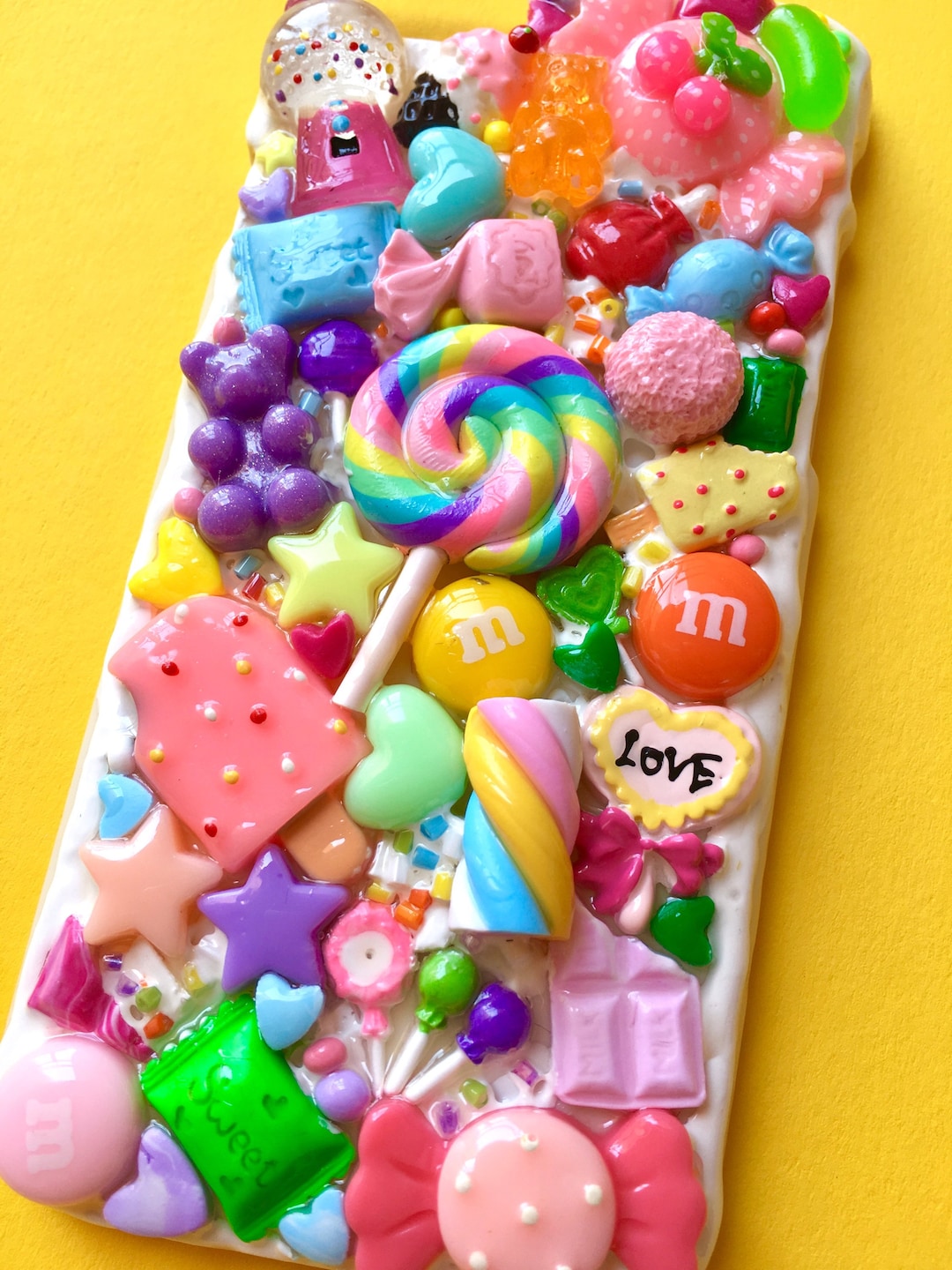 Decoden Candy Phone Case - Handmade Kawaii Sweet Phone Cover for iPhone ...