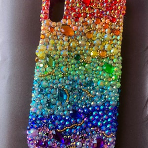 RAINBOW Phone Case. Colorful Cell Phone. Multi Color Cover. Gay Pride ...