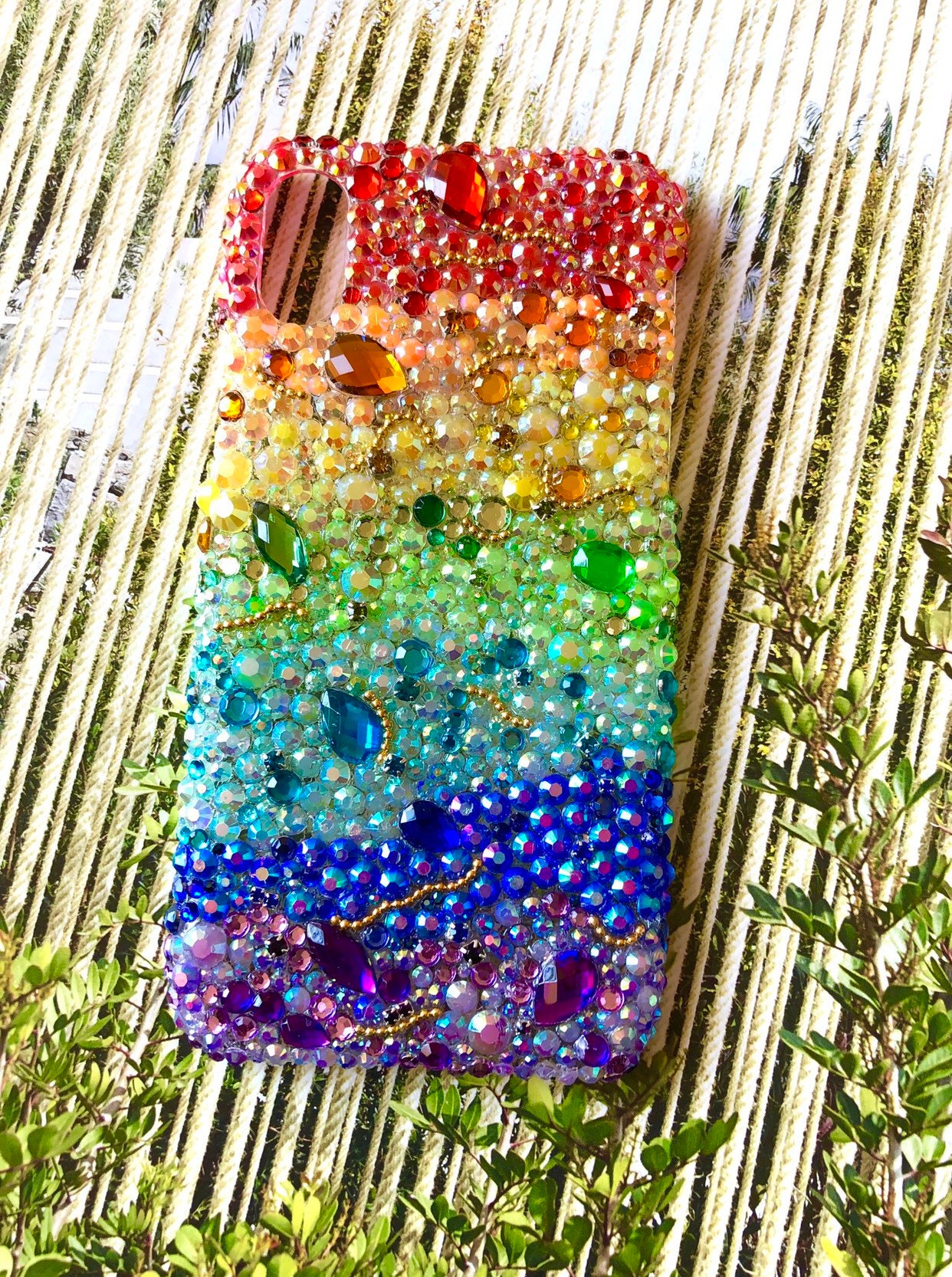 RAINBOW Phone Case. Colorful Cell Phone. Multi Color Cover. Gay Pride ...