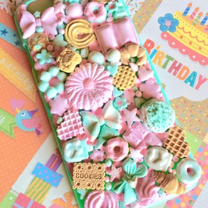 FOOD PHONE CASE. Kawaii Phone Case. Sweet Cell Phone Case. Kawaii ...