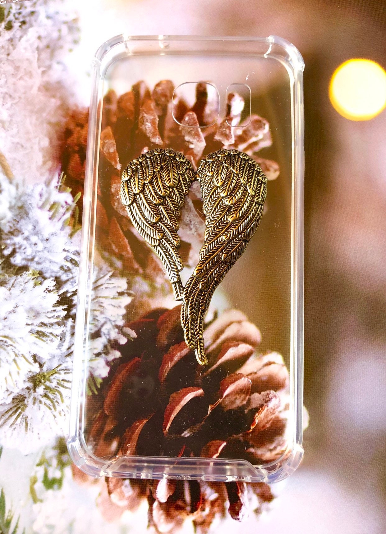 Angel Wings Phone Case, Spiritual Phone Case, Wings Phone Case, Angel ...