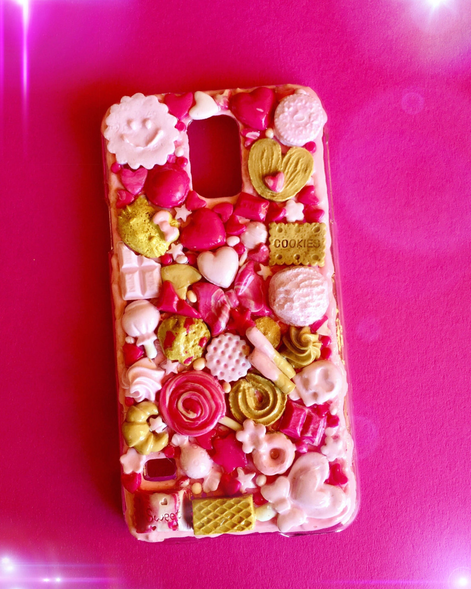 COOKIES Phone Case. KAWAII Phone Case 3D Phone Case Food - Etsy