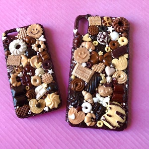 COOKIES Phone CASE, DECODEN Phone Case, Custom Phone Case, 3D Chocolate ...