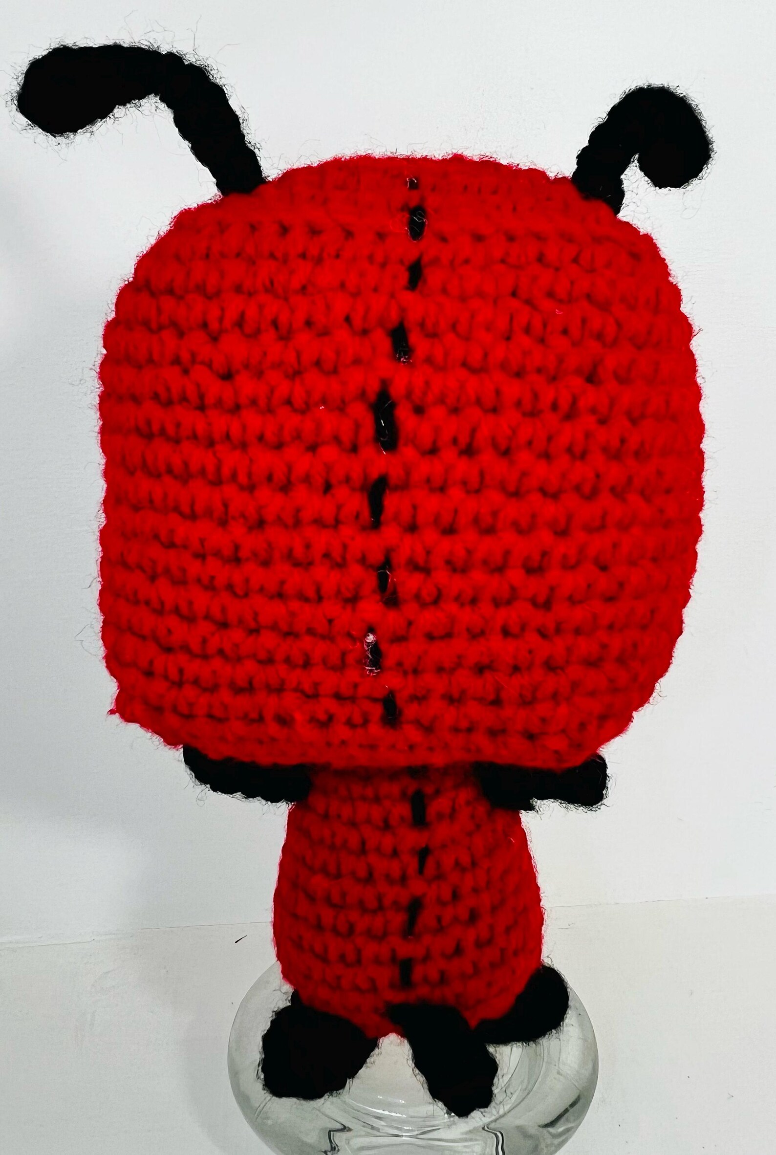 Gir, Invader Zim red, Crochet, Handmade - Etsy