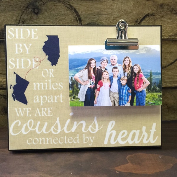 Side by Side or Miles Apart - Etsy