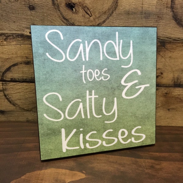 Sandy Toes Sign - Etsy
