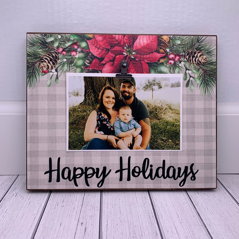 Christmas Picture Frame Family Christmas Frame Farmhouse - Etsy