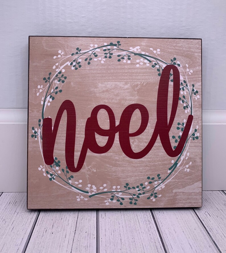 Christmas Decor Farmhouse Christmas Decor Noel Sign - Etsy
