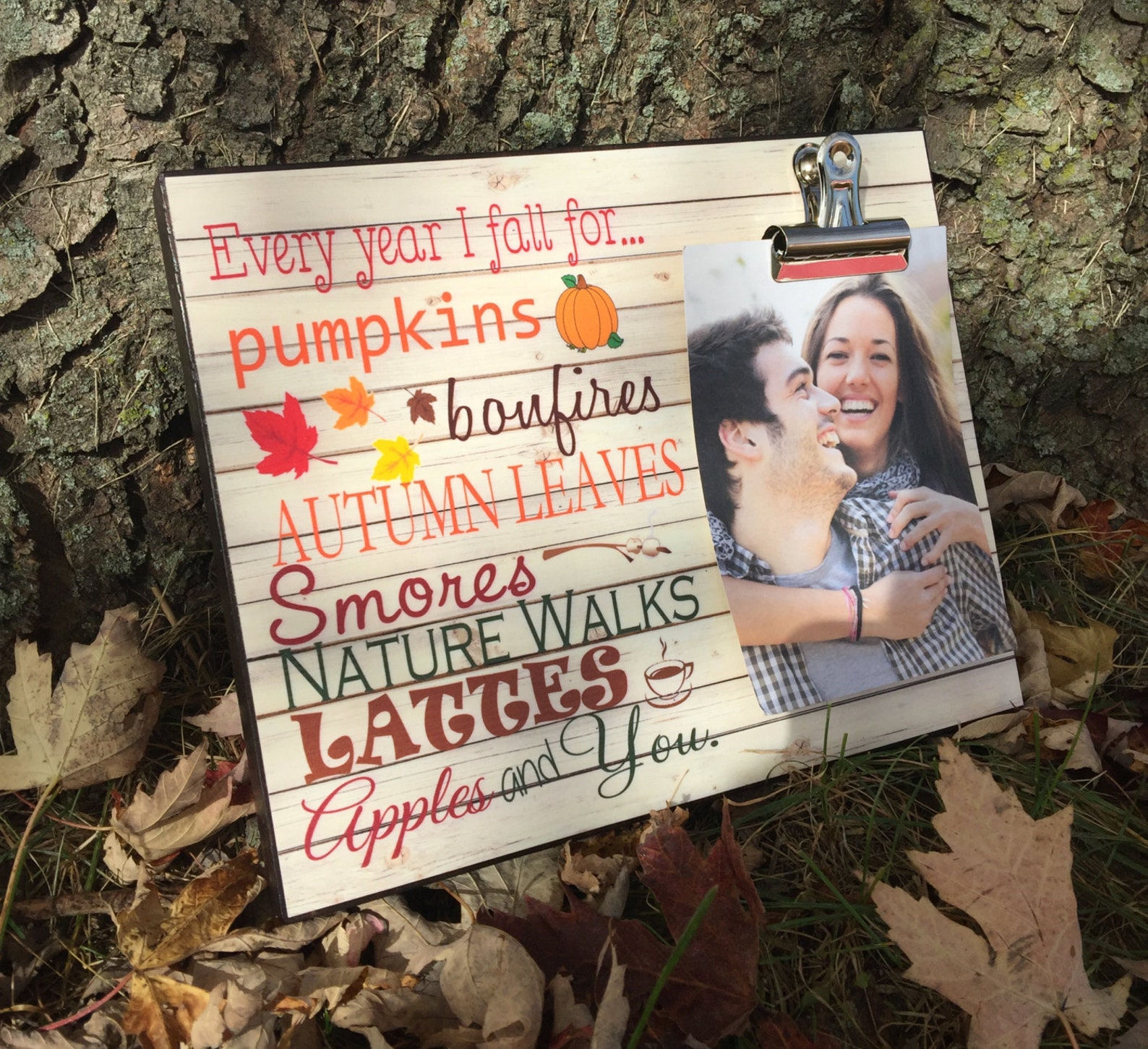 Fall Picture Frame Every Year I Fall For Rustic Fall Decor - Etsy