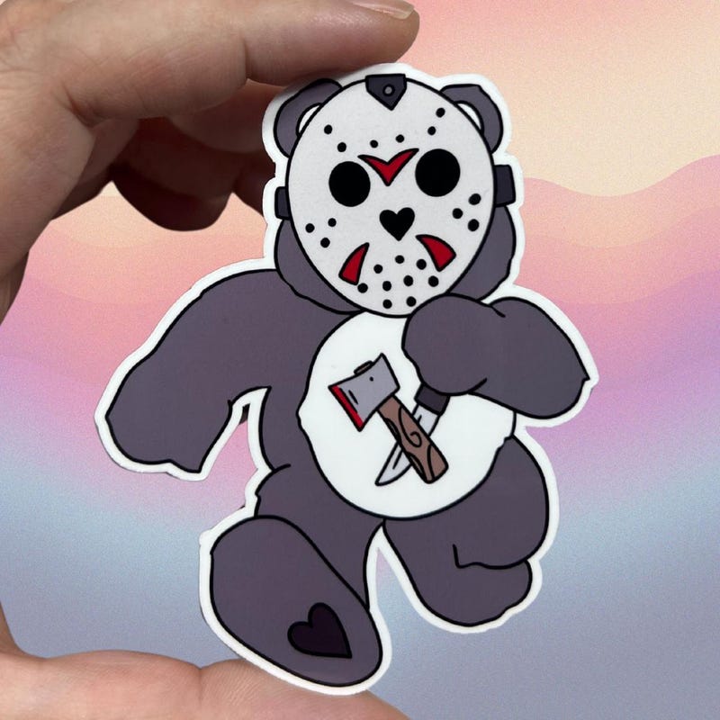 Halloween Scary Bear Mask - Etsy