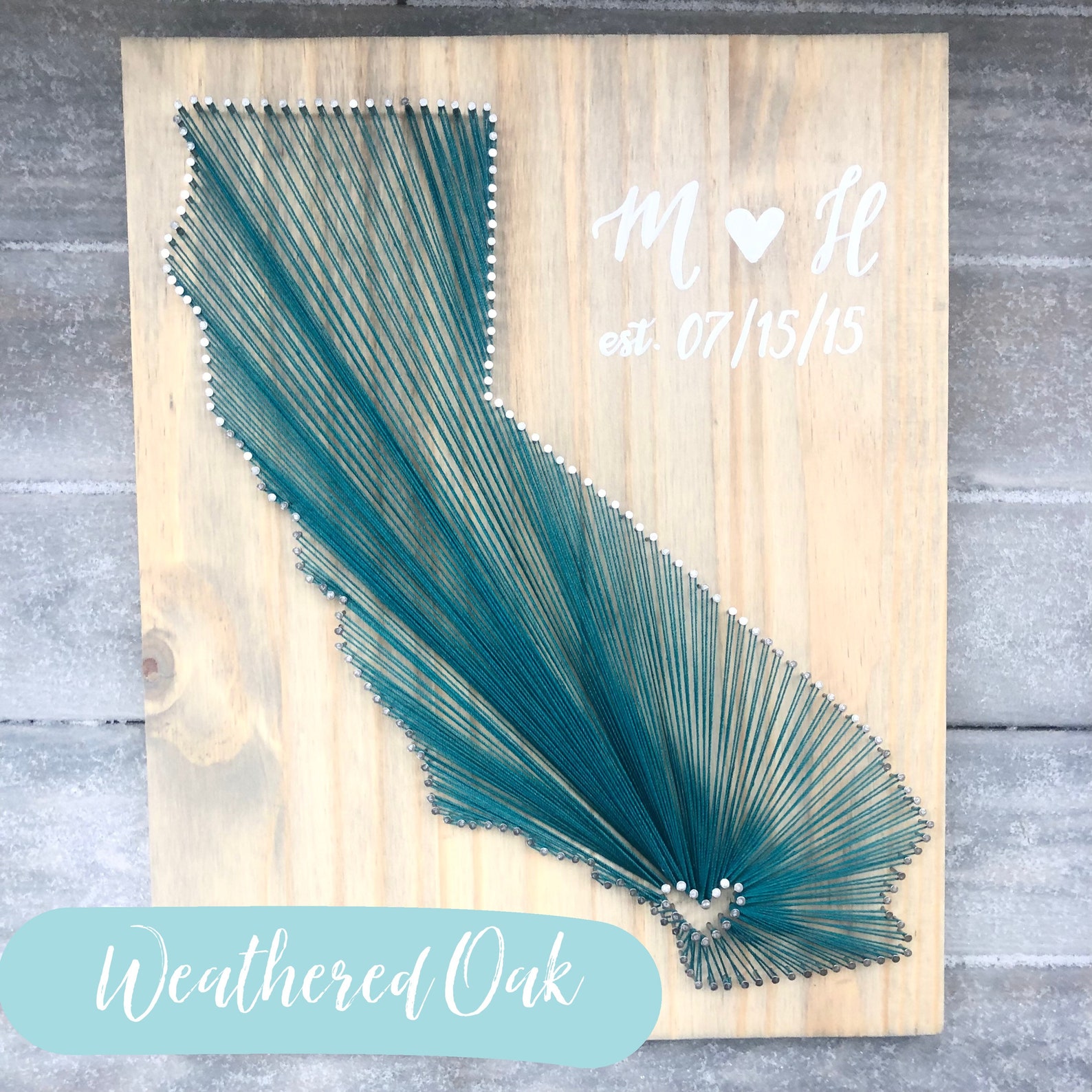 California String Art/ California Gift/ California Sign - Etsy