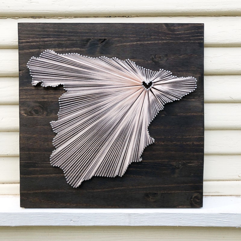 String Art Sign - Etsy