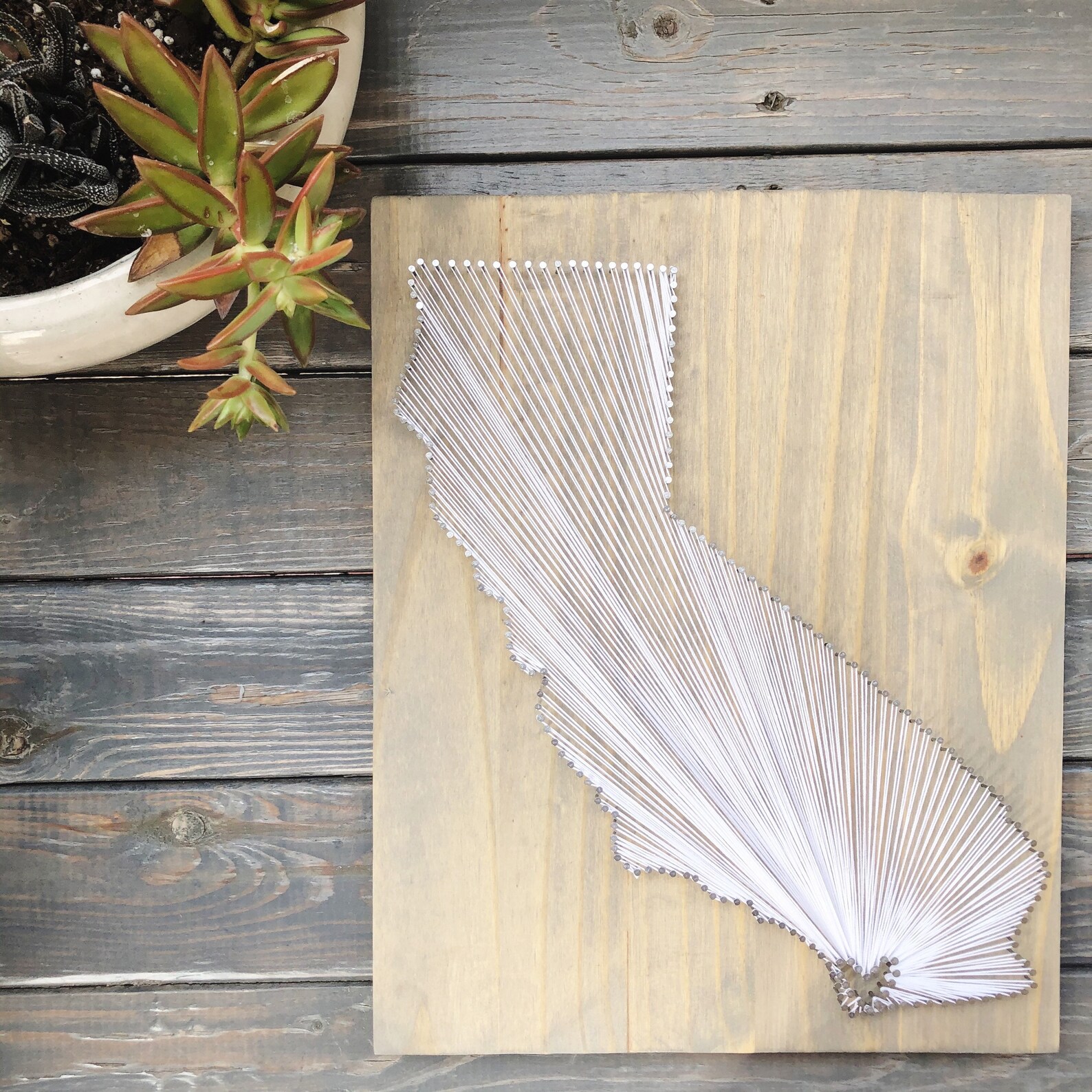 California String Art/ California Gift/ California Sign - Etsy