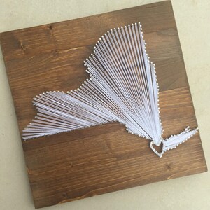 New York String Art/ NYC Map/ New York Sign / New York Gift - Etsy