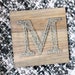 String Art Letter Sign / String Art Nursery Monogram / String - Etsy