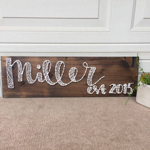 Family With Hearts String Art Template - Etsy