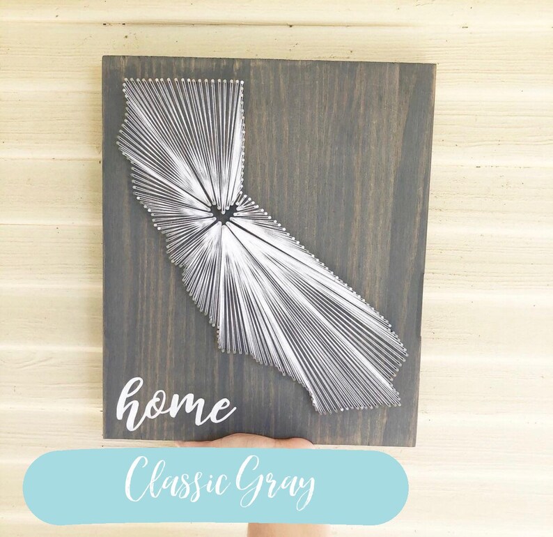 California String Art/ California Gift/ California Sign - Etsy