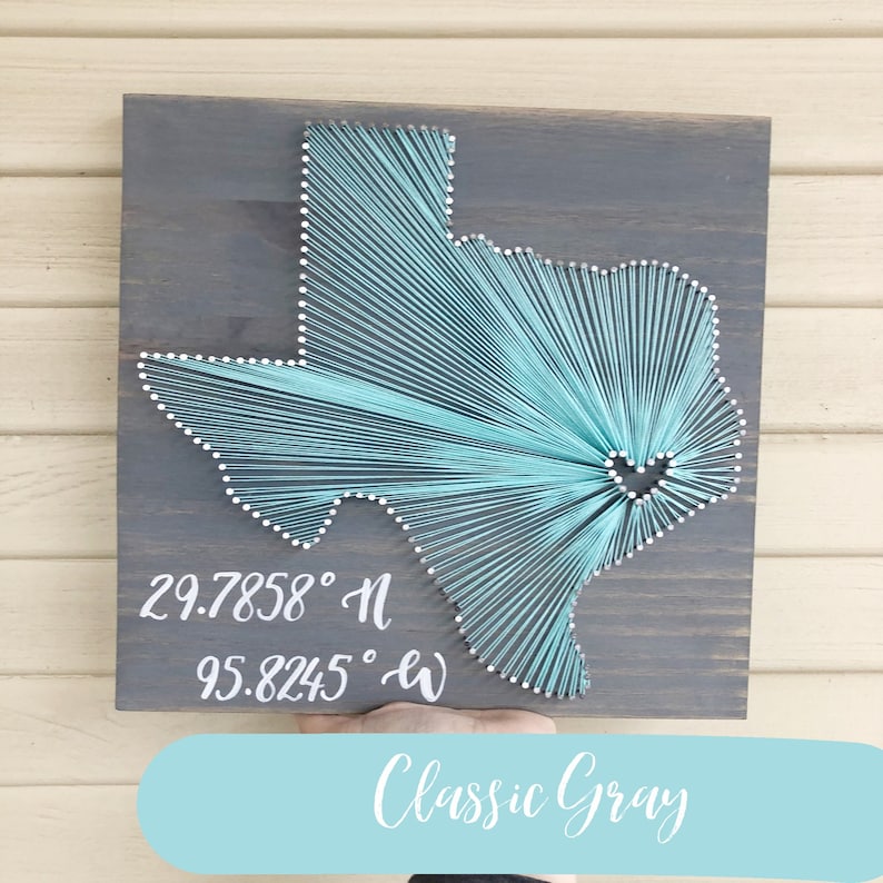 Texas String Art Texas Sign Texas Decor Texas Gift - Etsy
