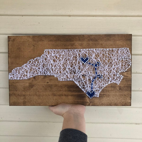 Two State String Art - Etsy