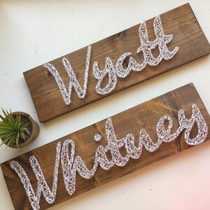 String Art Name Board EXTRA LARGE Board | Etsy