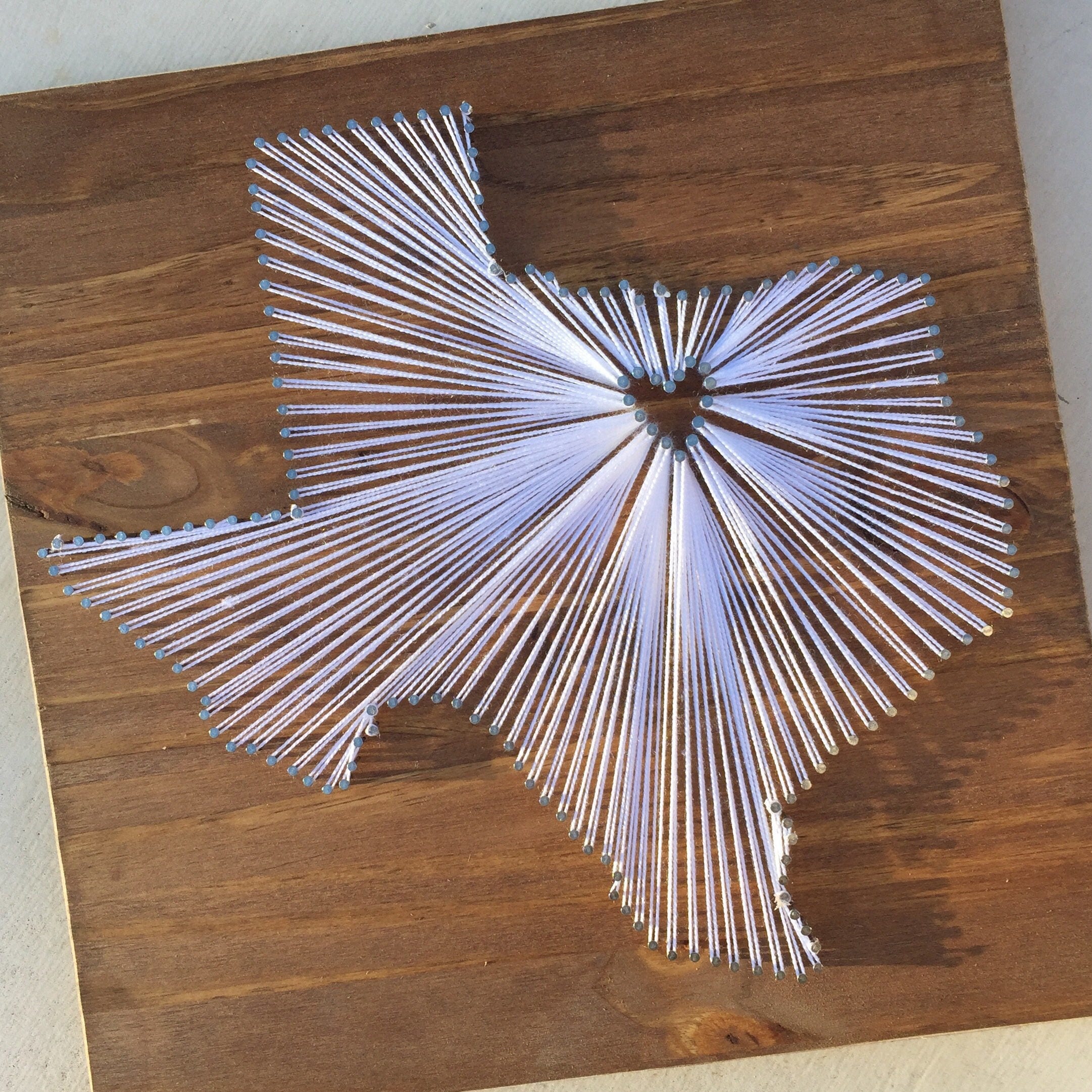 Texas String Art Texas Sign Texas Decor Texas Gift | Etsy
