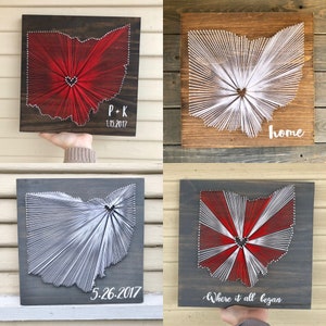 Ohio String Art - Etsy