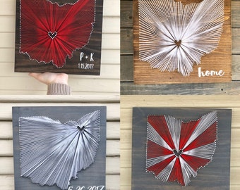 Ohio String Art - Etsy