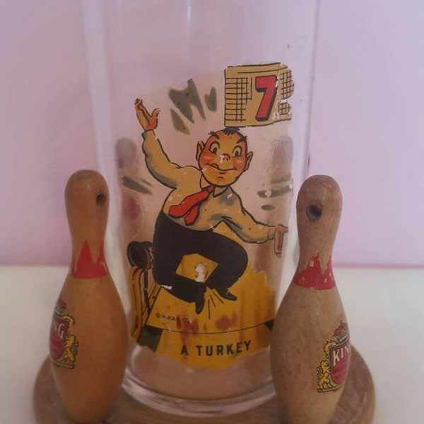 Antique Bowling Pins - Etsy