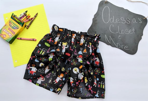 Back to School Back to School Shorts School Shorts B2S Girl | Etsy