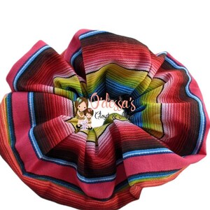 Serape Scrunchies - Serape Cotton Scrunchies- Serape Girls Scrunchies ...