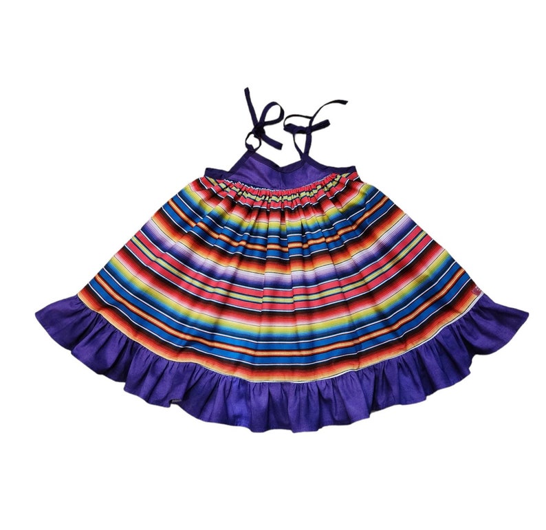 Serape Girls Fiesta Dress- Serape Twirly Dress - Fiesta Party Dress ...