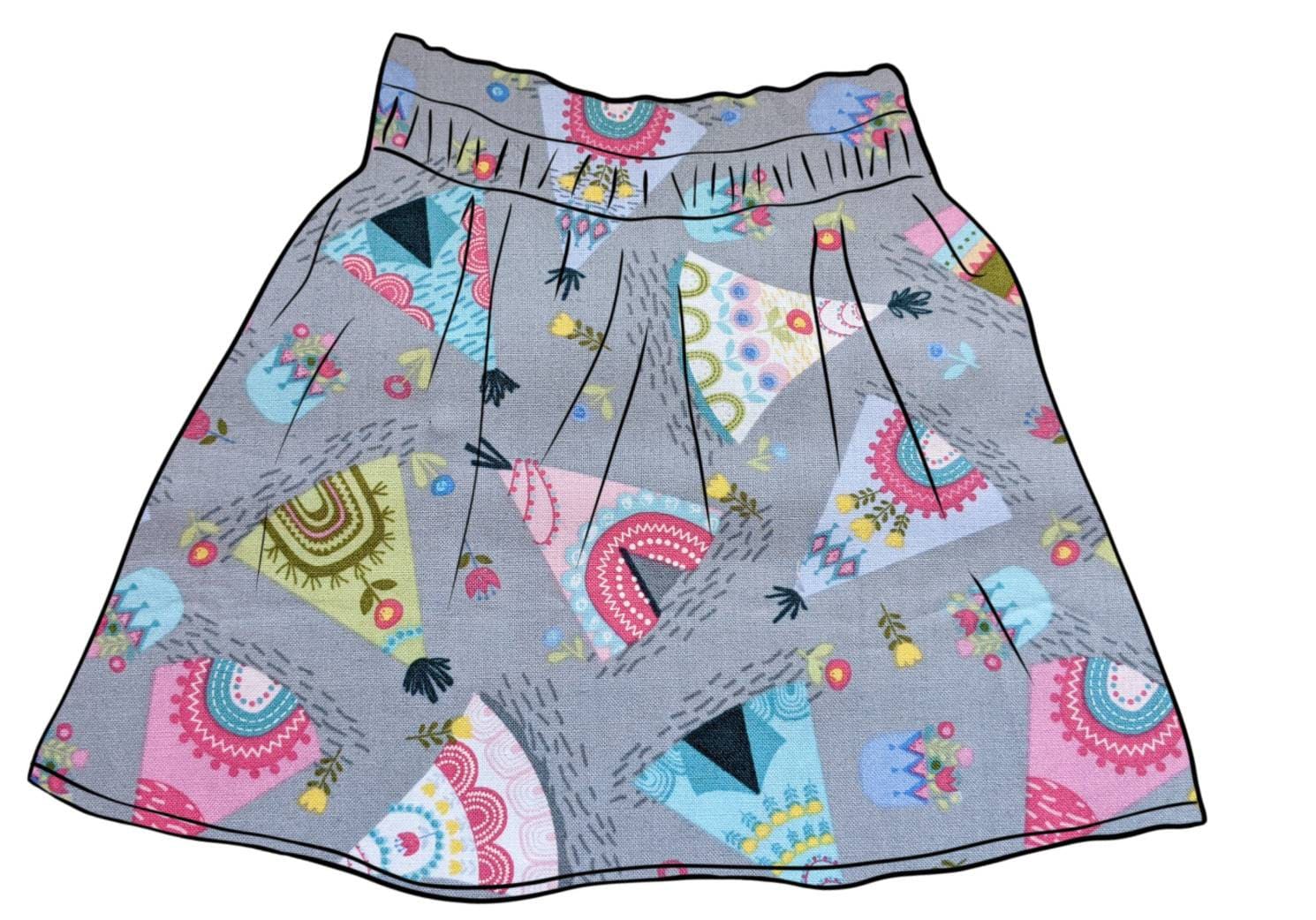 Tee Pee Birthday Skirt Party Girls Tee Pee Skirt Rainbow Tee Pee Skirt