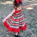Serape Girls Fiesta Dress Serape Twirly Dress Fiesta Party | Etsy