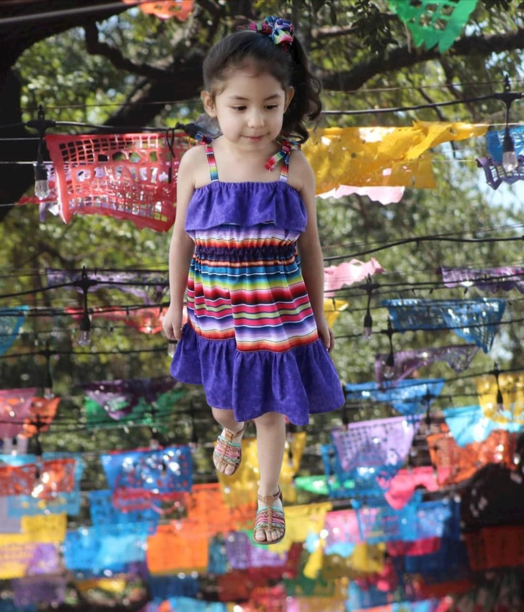 Serape Multi Dress - Serape Party Dress - Serape Birthday Dress ...