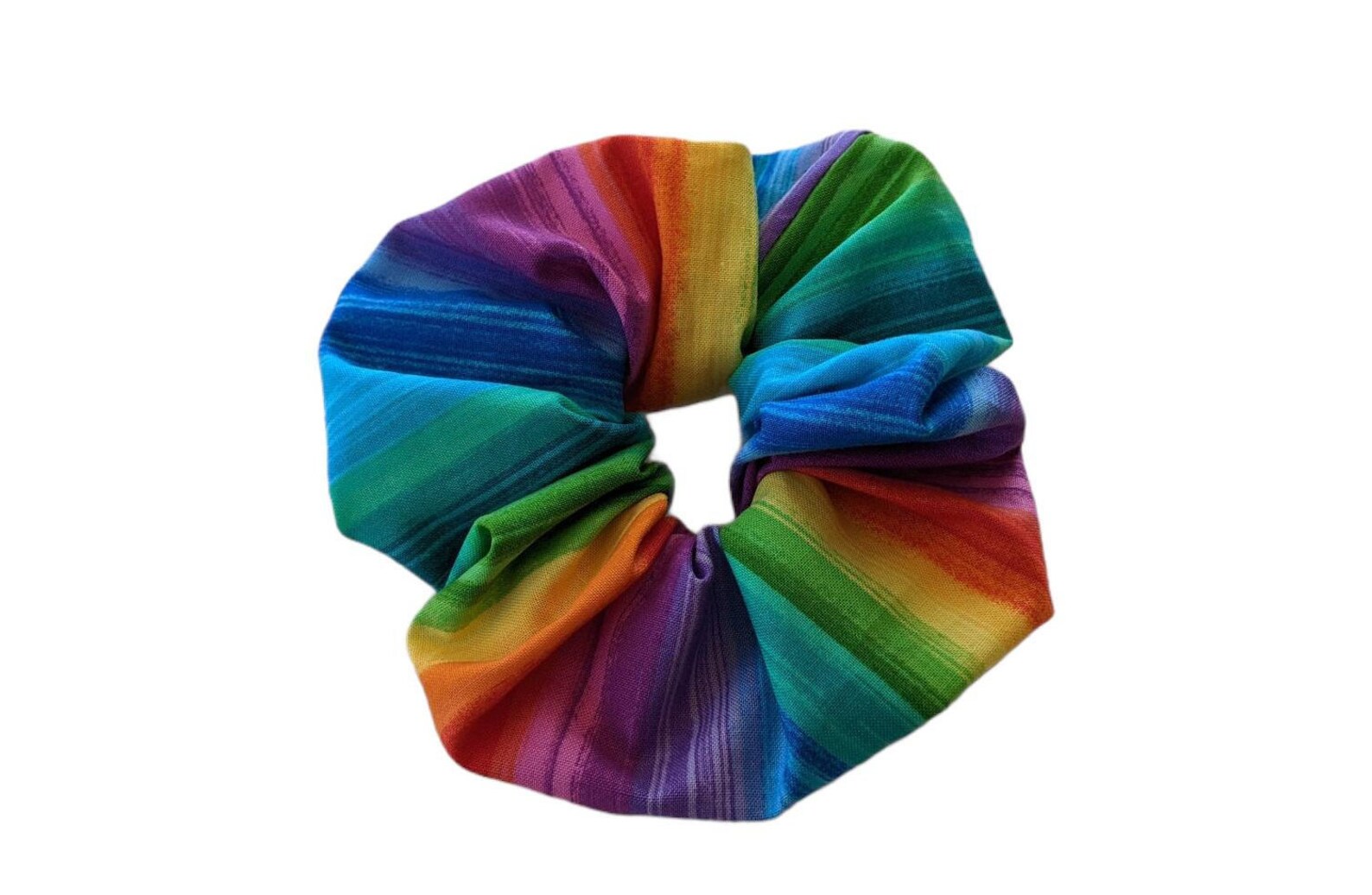 Rainbow Color Scrunchies Big Bun Scrunchies Party Favor - Etsy UK