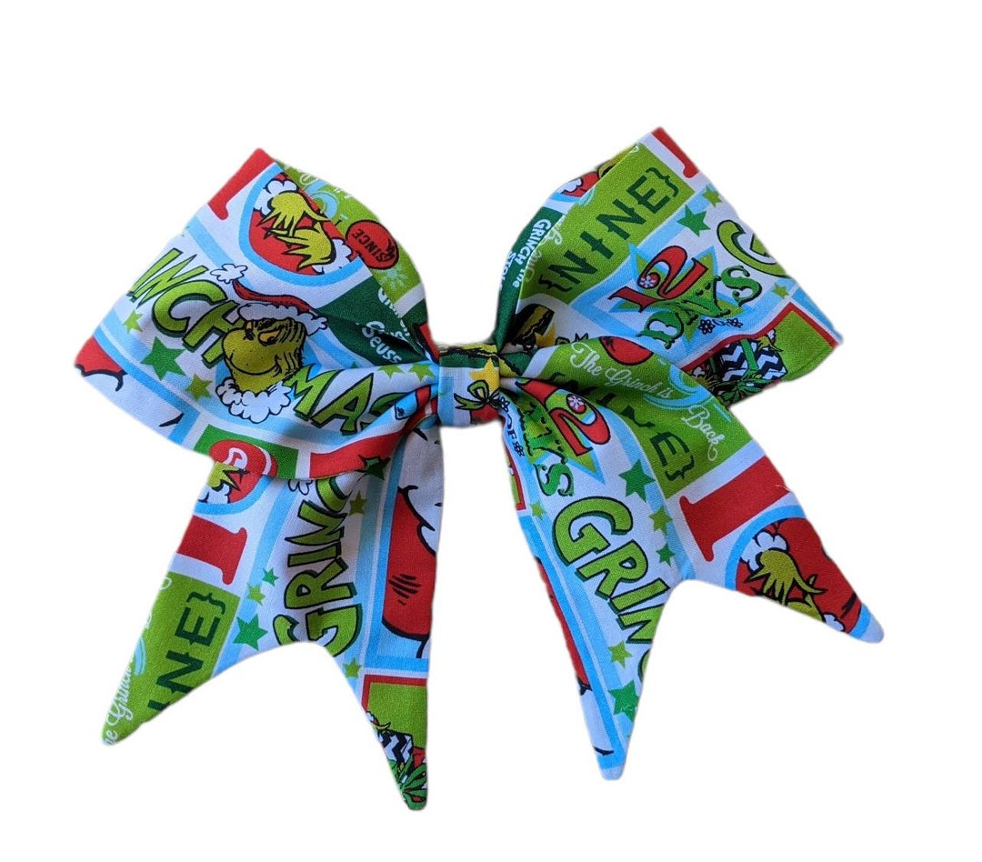 Christmas JUMBO Bow - Christmas Cheer Bow - Holiday Cheer Bow ...