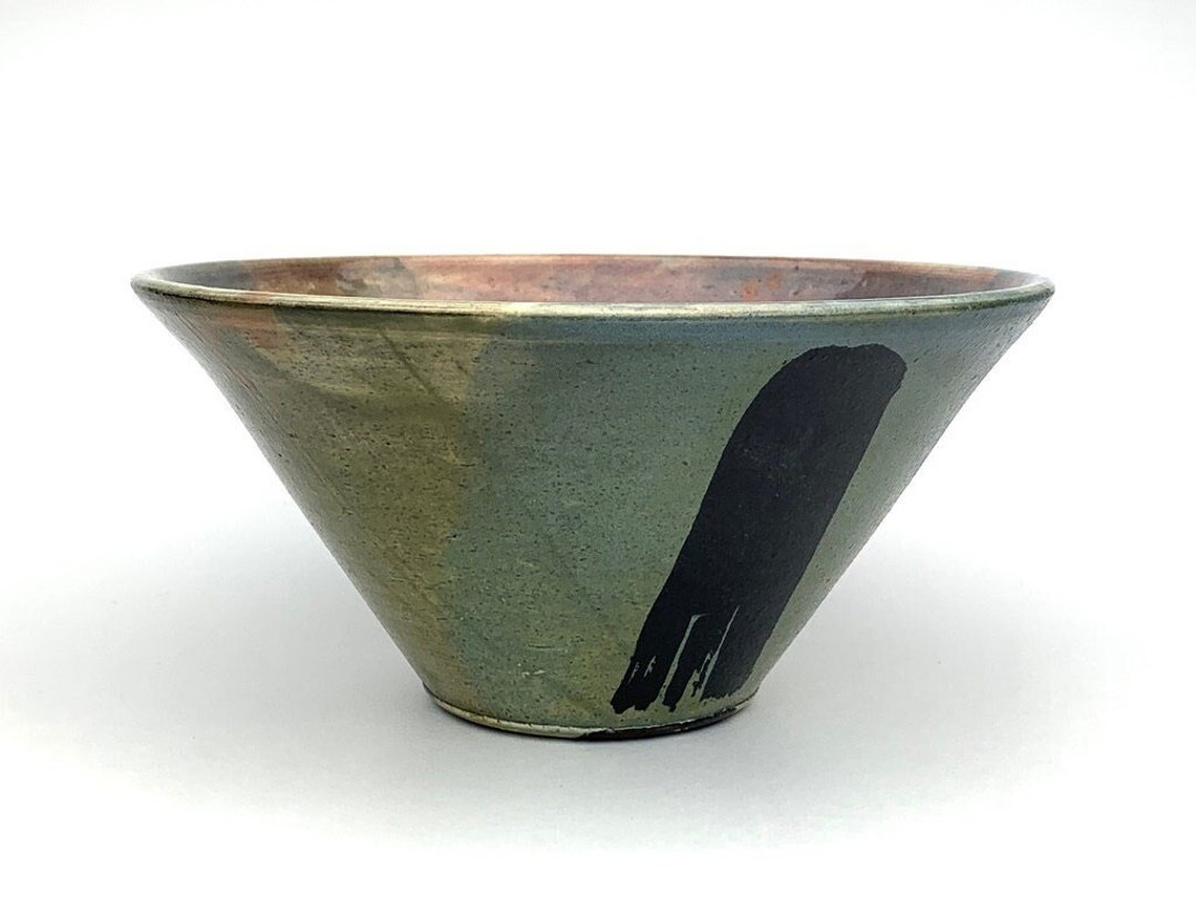 7 Inch Bowl Medium Ceramic Bowl Stoneware Wheel Thrown Contemporary ...