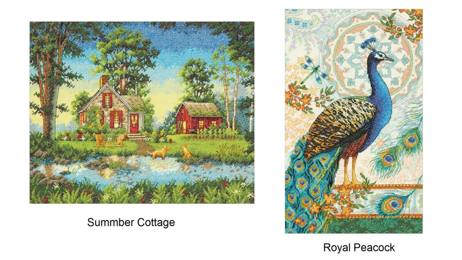 Dimensions Gold Collection Counted Cross Stitch Kit Summer | Etsy