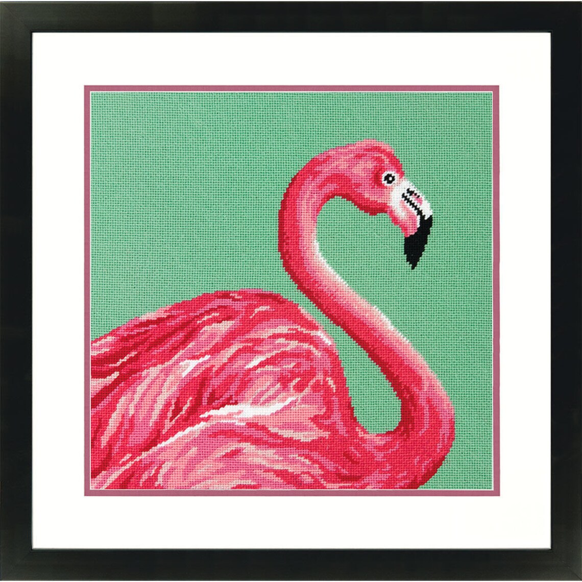 Dimensions Pink Flamingo Needlepoint Kit - Etsy