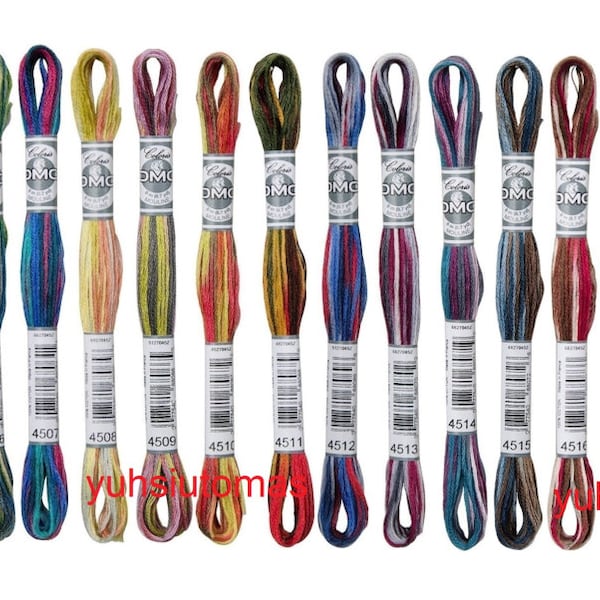 Dmc Variegated Floss - Etsy