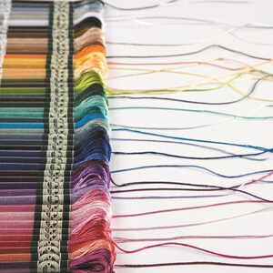 DMC Full Set Satin Embroidery Floss, 60 Colors - Etsy