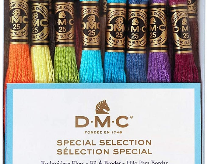 DMC Full Set Light Effects Embroidery Floss, 36 Colors - Etsy