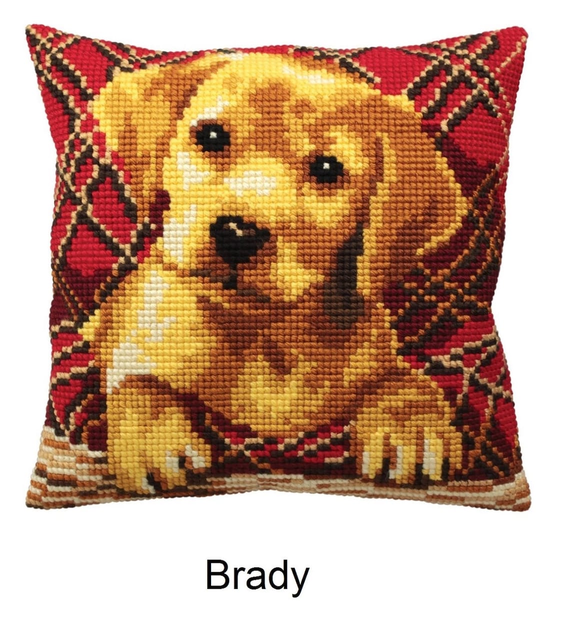 Collection D'art Stamped Needlepoint Cushion Kit 40x40cm | Etsy