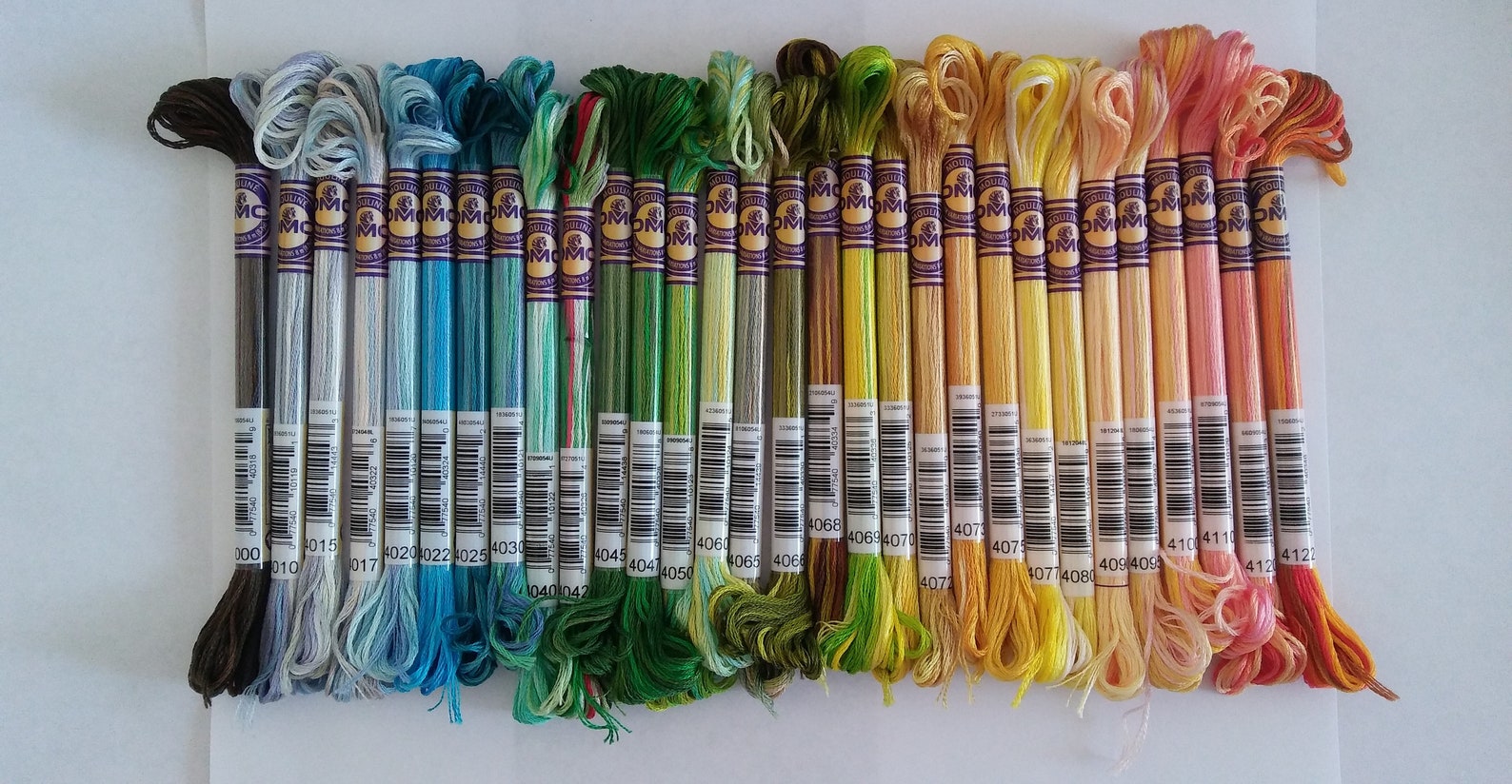 DMC Full Set Color Variations Embroidery Thread, 60 Colors - Etsy