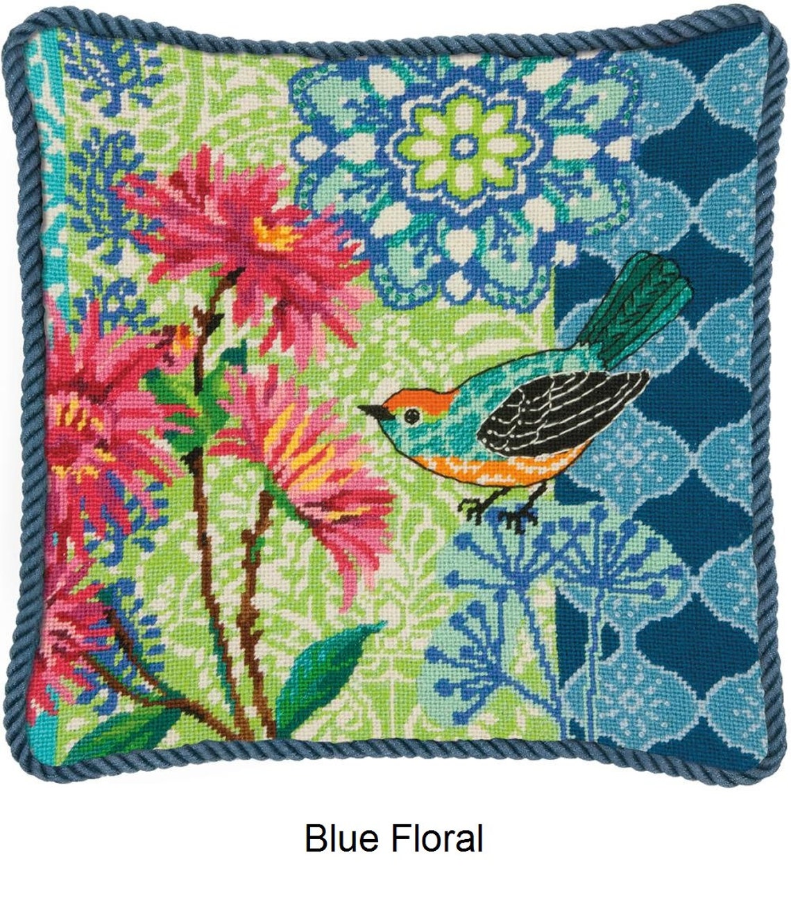 Dimensions Needlepoint Kit - Dramatic Sunflower (71-20083) or Blue ...